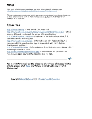 Object oriented modelling | PDF