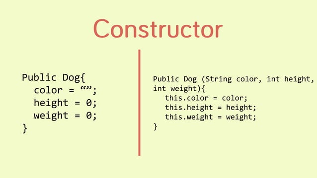 Object Oriented Programing Intro Ppt