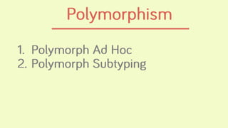 Object Oriented Programing - Polymrphism | PDF