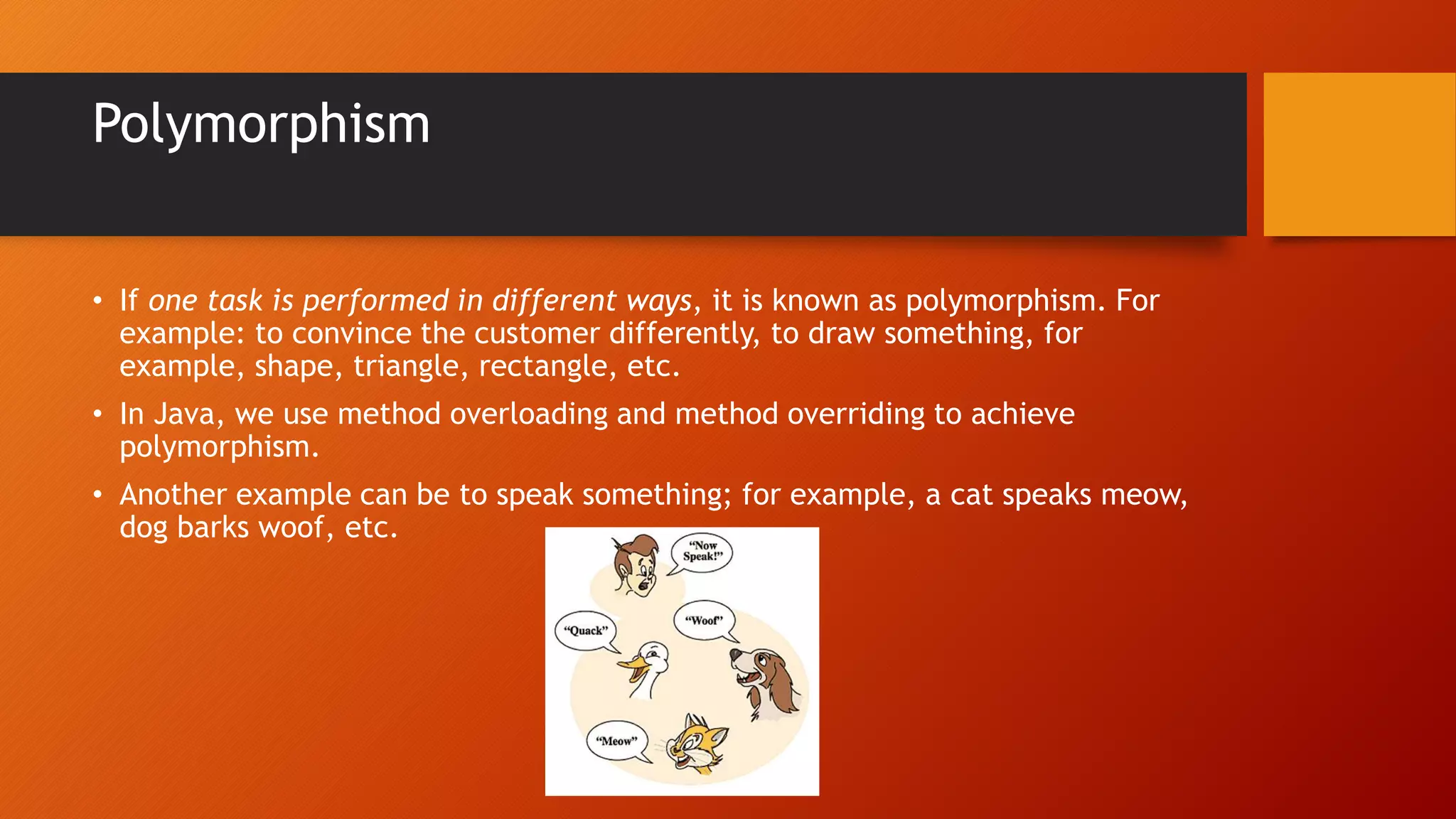 Object Oriented Programming Concept Saurabh Upadhyay Ppt