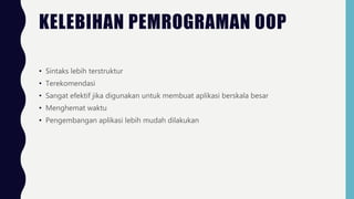 Object oriented programming | PPTX