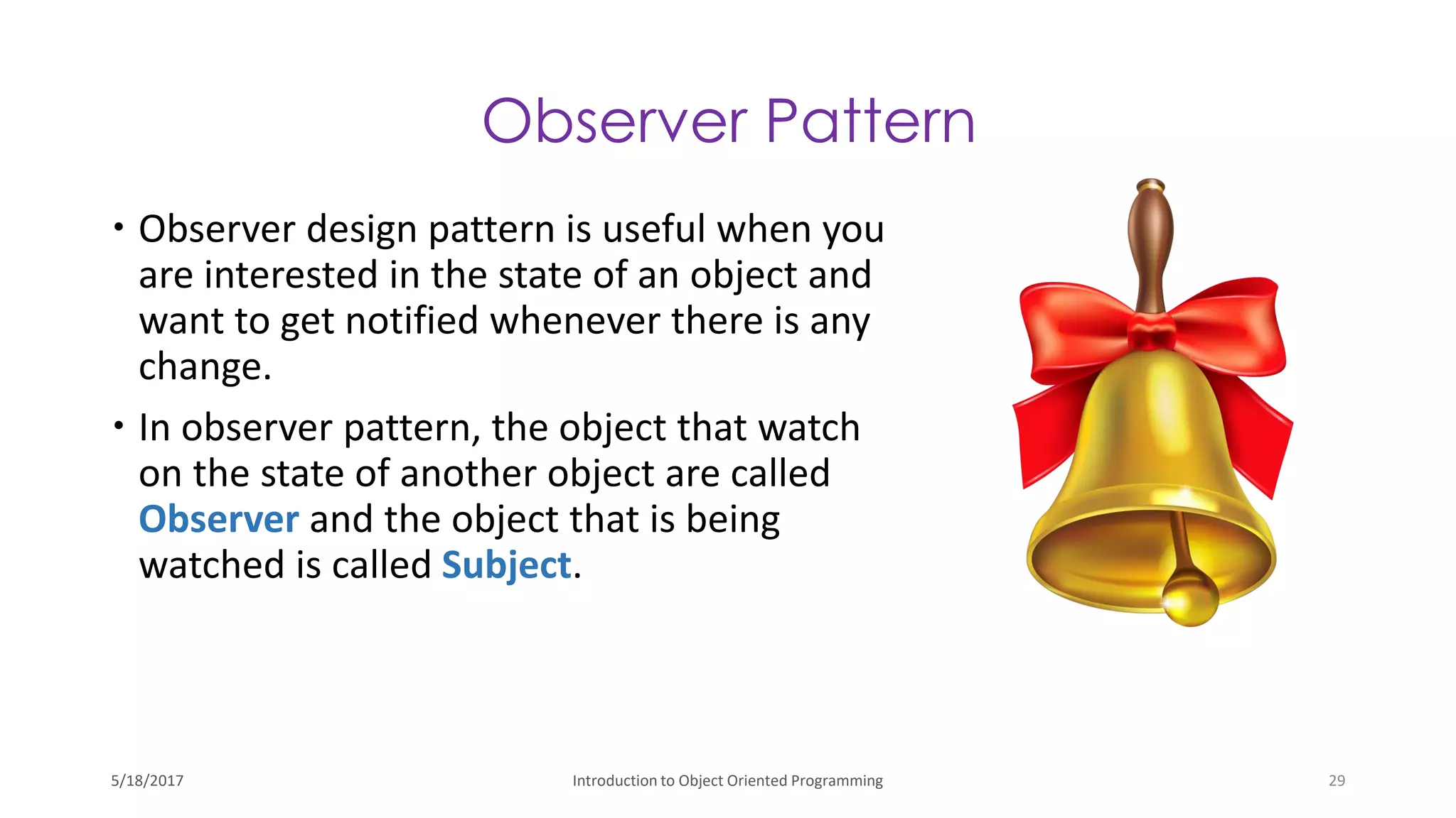 Introduction to Object oriented Design | PDF | Programming Languages | Computing