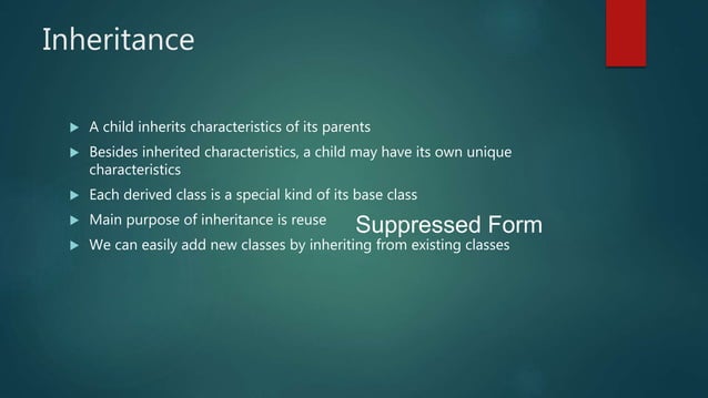 Object Oriented Programming Ppt