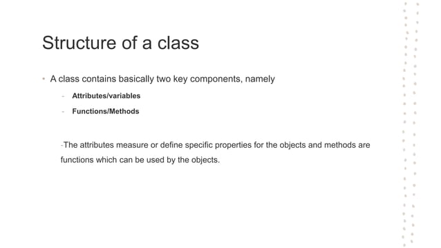 Object oriented programming | PPT