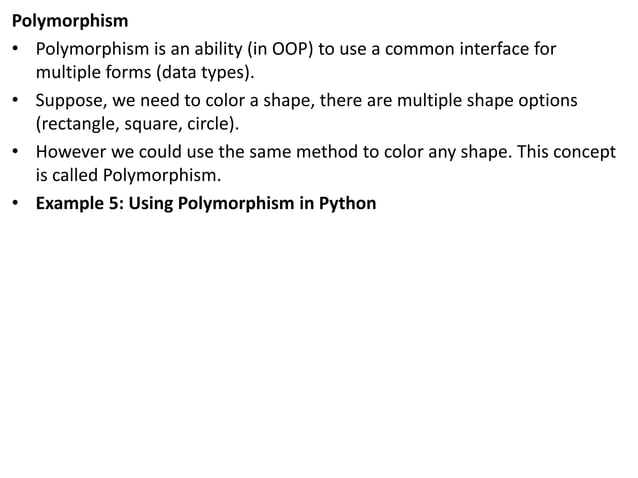 Object Oriented Programming.pptx | Programming Languages | Computing