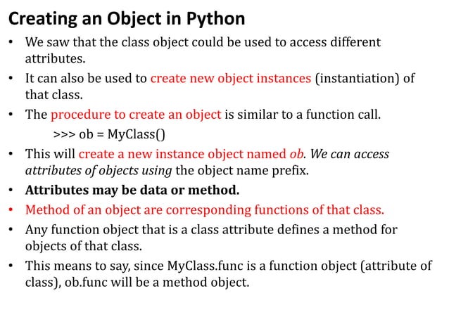 Object Oriented Programming.pptx | Programming Languages | Computing