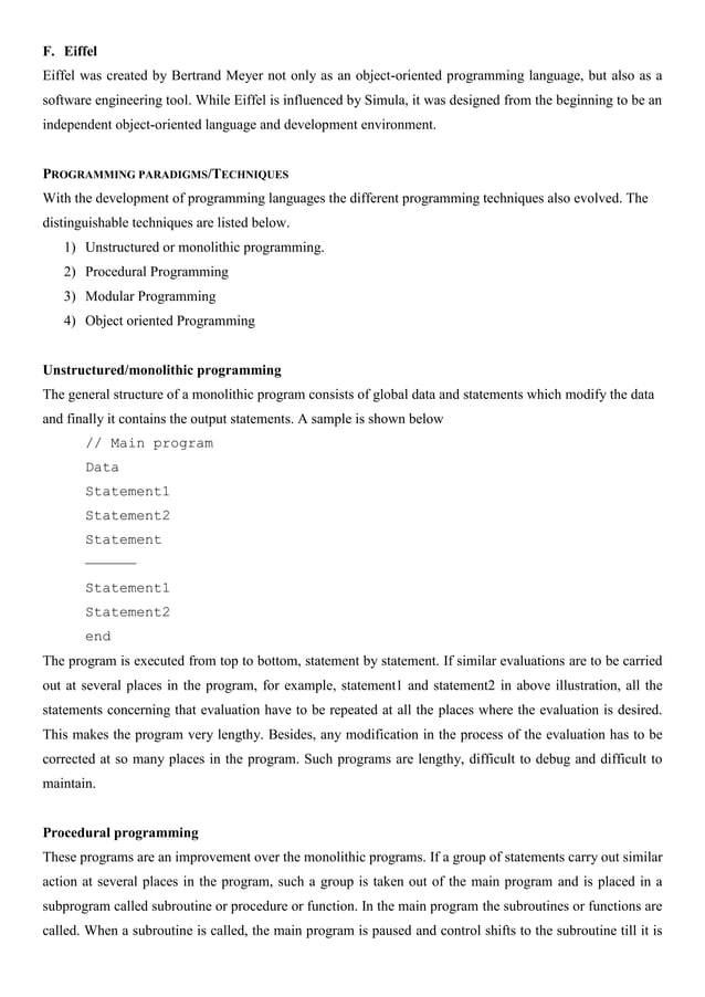 Object Oriented Programmingdocx
