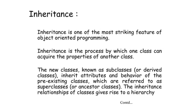 Object Oriented Programming Language Is An Oop Pptx Programming Languages Computing