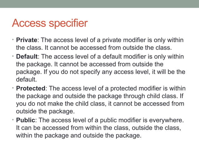 Object oriented programming introduction .pptx | Free Download Object oriented programming introduction .pptx | Free Download