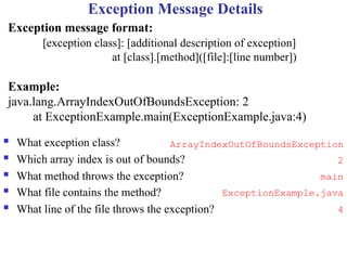 Computer Object Oriented Programming - Chapter 4 - Excption Handling.ppt