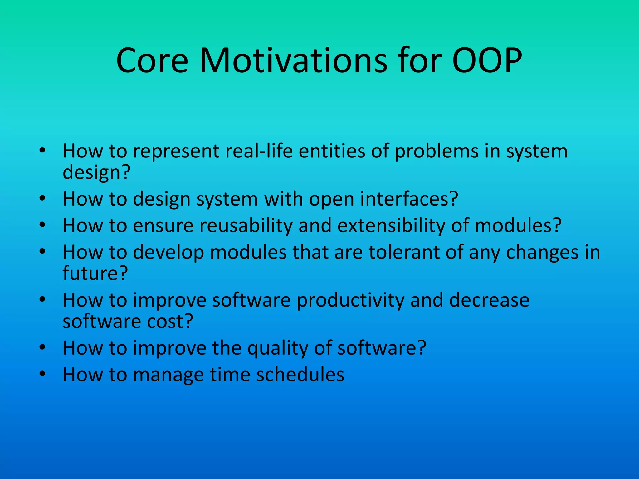 Object Oriented Programming 6 Oop With C Ppt