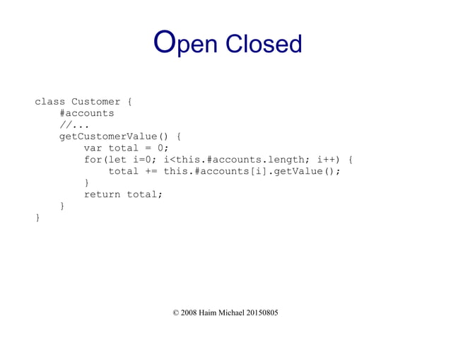 OOP Best Practices in JavaScript | PPT