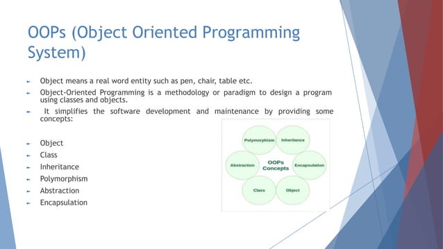 object oriented programming language fundamentals | PPT