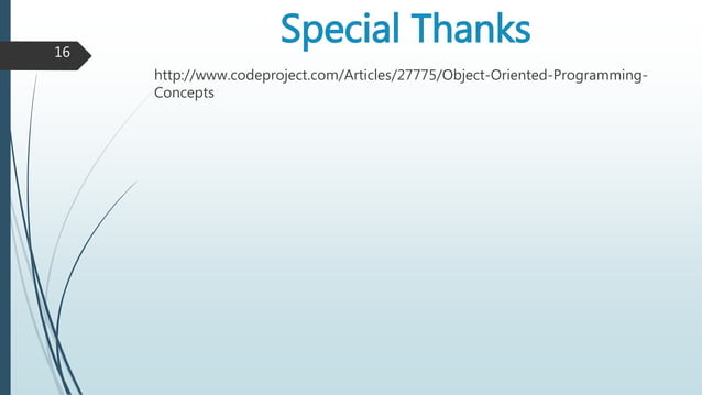 Object oriented programming concept | PPTX