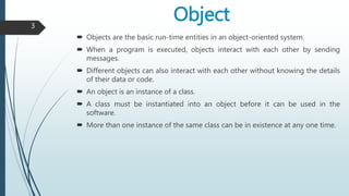 Object oriented programming concept | PPT