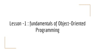 Object Oriented Programming | PDF | Programming Languages | Computing