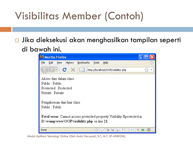 Object Oriented Programming Dengan Php Pdf