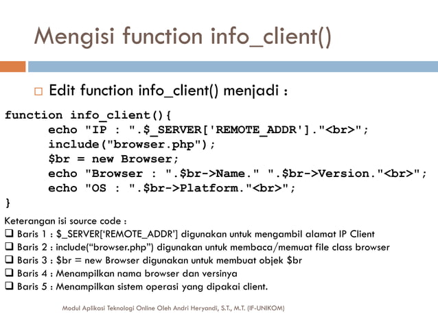 Object oriented programming dengan php | PDF Object oriented programming dengan php | PDF