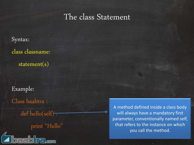 Object oriented programming in python | PPTX | Programming Languages ...
