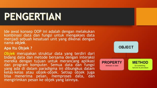 Object Oriented Programming Oop Ppt