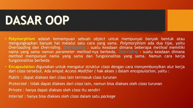 Object oriented programming (oop) | PPSX Object oriented programming (oop) | PPSX