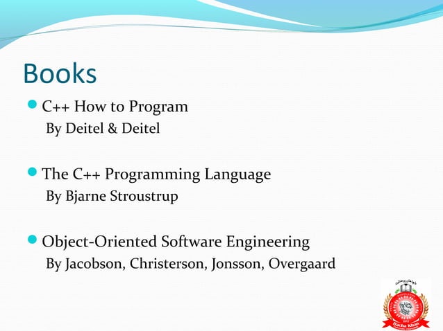 Object Oriented Programming Oop Cs304 Power Point Slides Lecture 01 Ppt