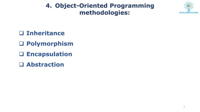 Object Oriented programming Using Python.pdf | Programming Languages ...