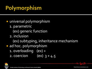 Object Oriented Technologies | PPTX | Programming Languages | Computing