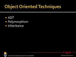 Object Oriented Technologies | PPTX | Programming Languages | Computing