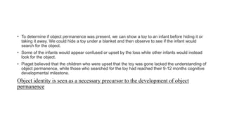 Object permanence | PPTX