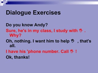 Object pronouns | PPT | Birds | Pets