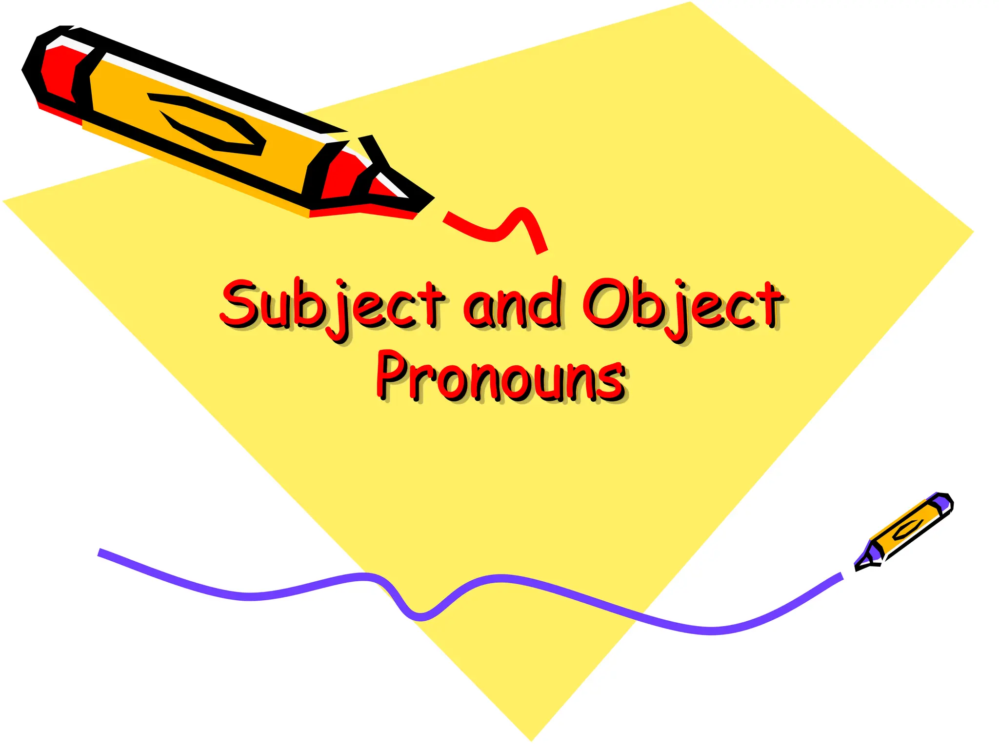 Object Pronouns - Pronombres de objeto.ppt