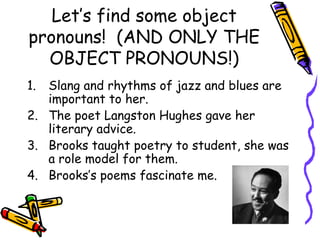 Object Pronouns - Pronombres de objeto.ppt