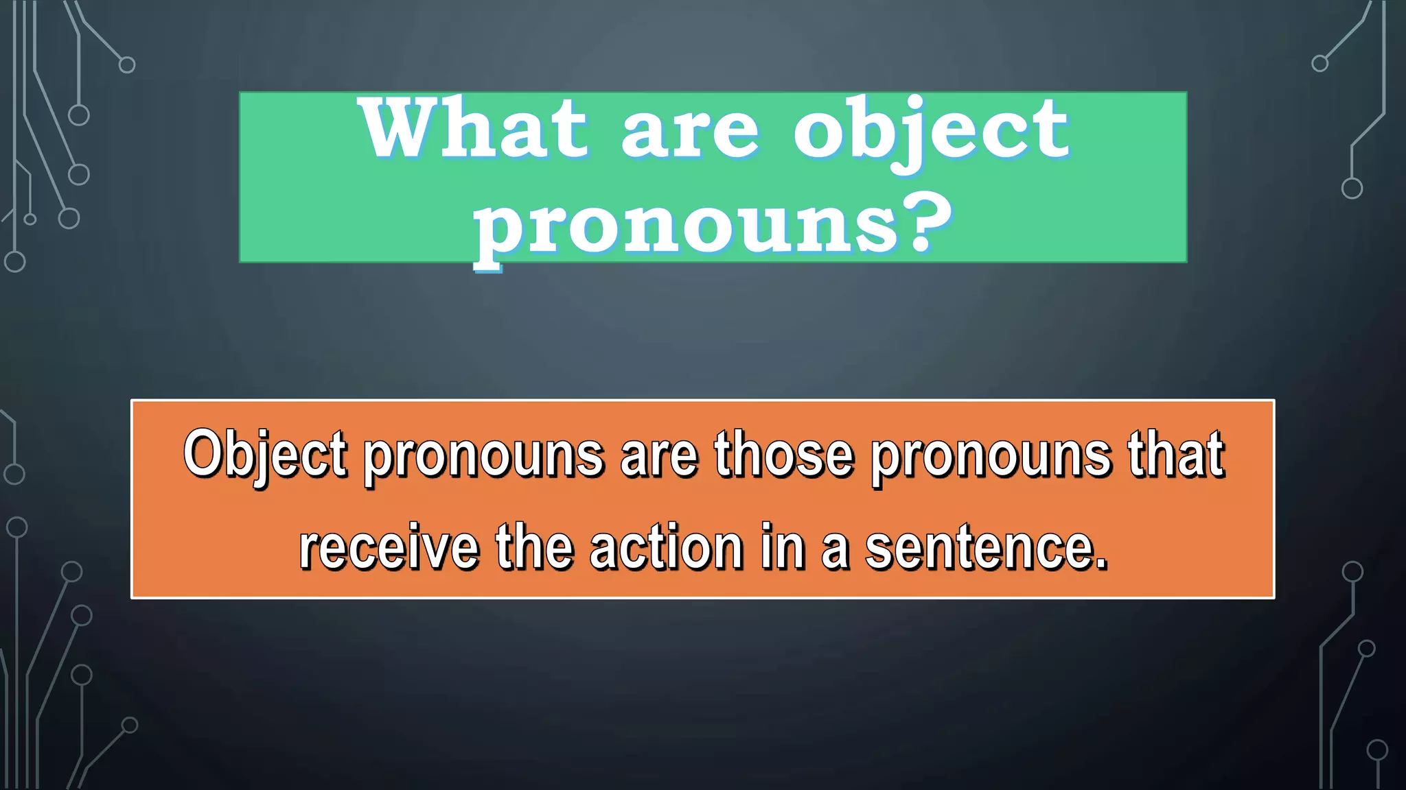 Object Pronoun | PPTX