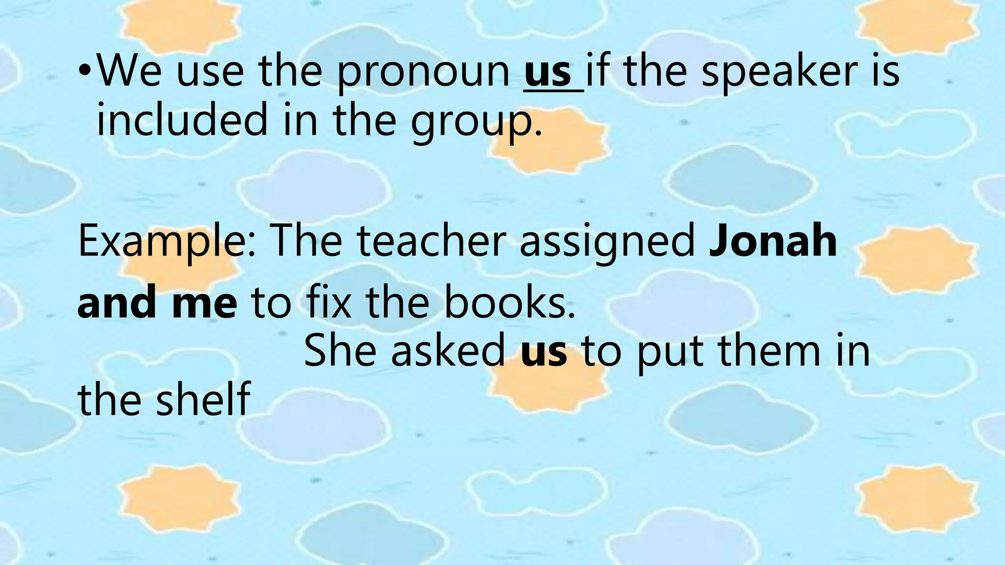 Object Pronouns | PPT