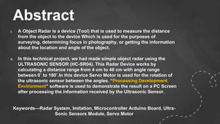 Object radar system.pptx