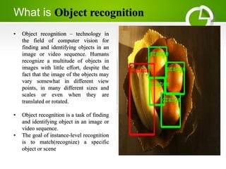 Object recognition | PPTX