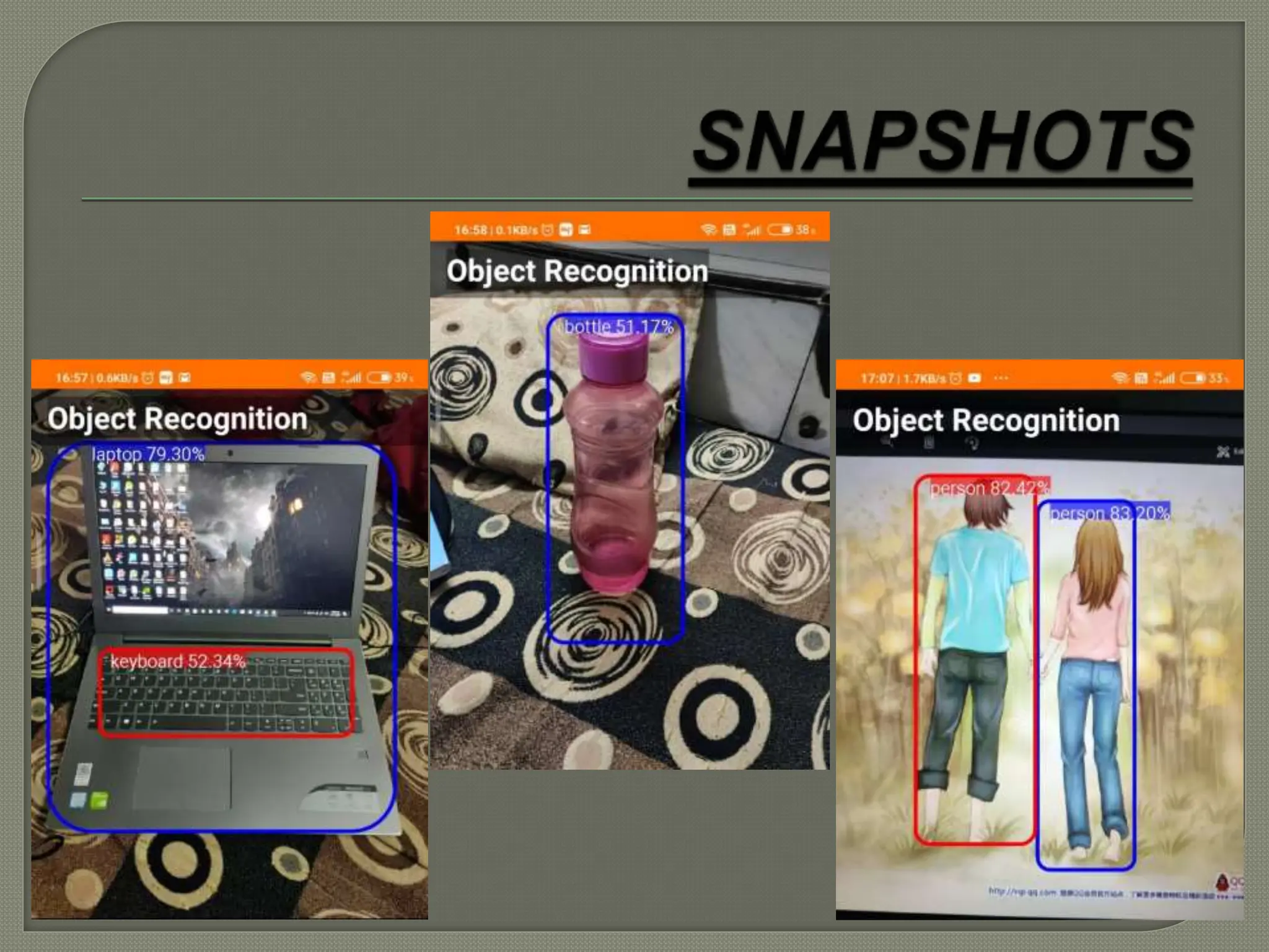Object Recognition Ppt For Minor Project Ppt
