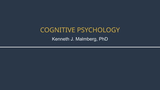 object recognition theories cognitive psychology | PPTX