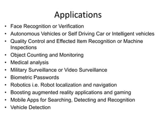 Introduction to Object recognition | PPTX
