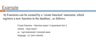 Object relational database management system | PPTX