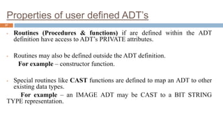 Object relational database management system | PPTX