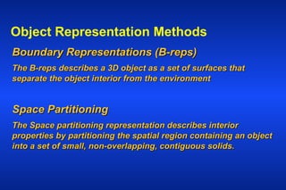Object representations | PPT