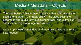 Object, responsive and perceptive media for Bristol workshop | PPT