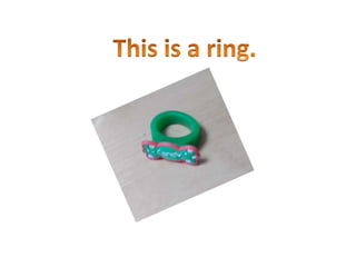 What's in your school bag? Objects | PPTX