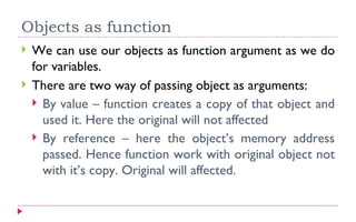 how to create object | PPT
