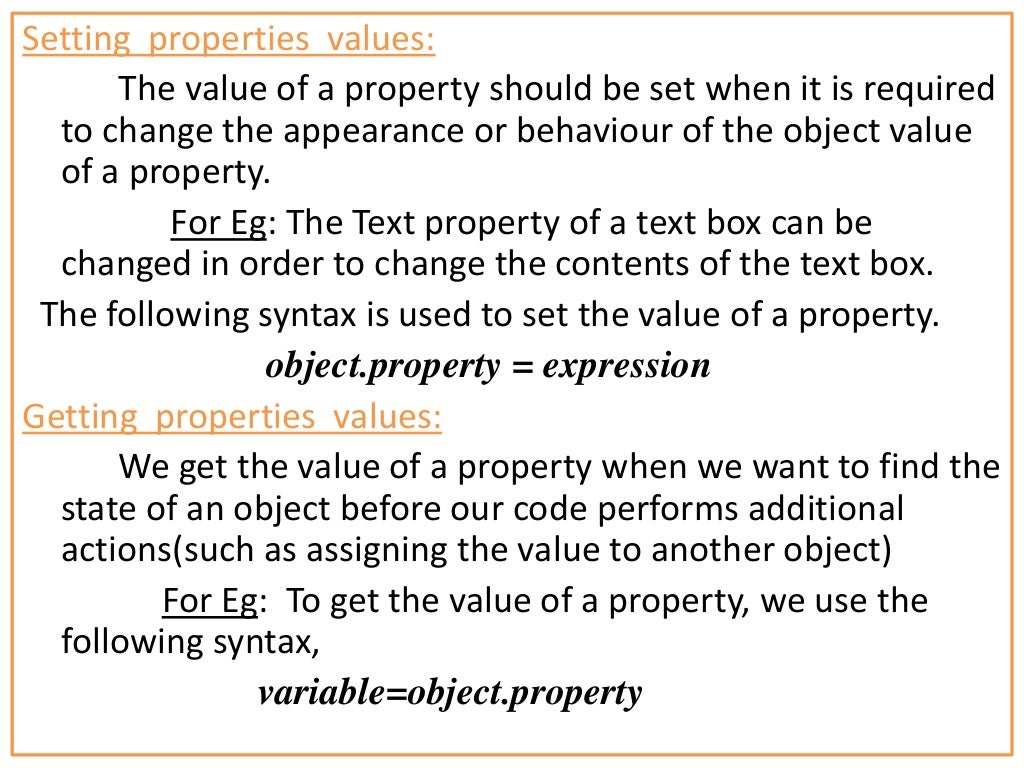 objects-and-classes-in-visual-basic