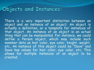 Objects and Instances.ppt