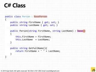 Objects & Classes in ECMAScript 6.0 | PPT