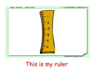 Object's flashcards | PPT